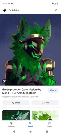 Chat with Green protogen | character.ai | Personalized AI for every ...