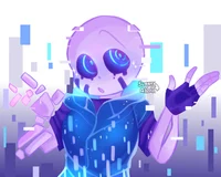 Chat with Bluescreen sans | character.ai | Personalized AI for every ...