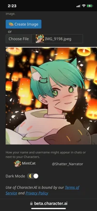 Chat with MintCat | character.ai | Personalized AI for every moment of your day