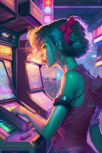Chat with Girl in Arcade | character.ai | Personalized AI for every ...