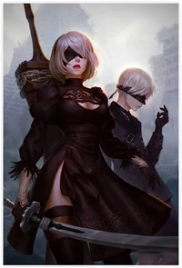 Chat with 2B and 9S | character.ai | Personalized AI for every moment ...
