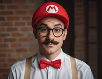 Chat with Nerd Mario | character.ai | Personalized AI for every moment ...