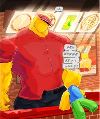 Chat with Buff pizza boy -rblx | character.ai | Personalized AI for ...