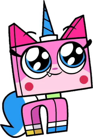 Chat now with Unikitty · created by @Sarahkomik_ig