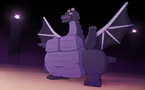 Chat now with Fat Ender Dragon · created by @TheDarkRingedFox